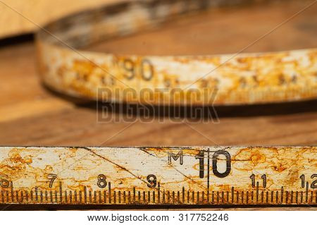 Old Rusty Ruler Black Image & Photo (Free Trial) | Bigstock