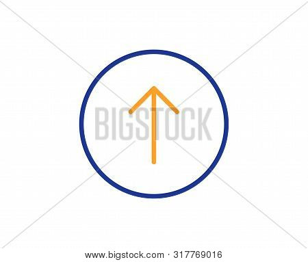 Scrolling Arrow Sign Vector & Photo (Free Trial) | Bigstock