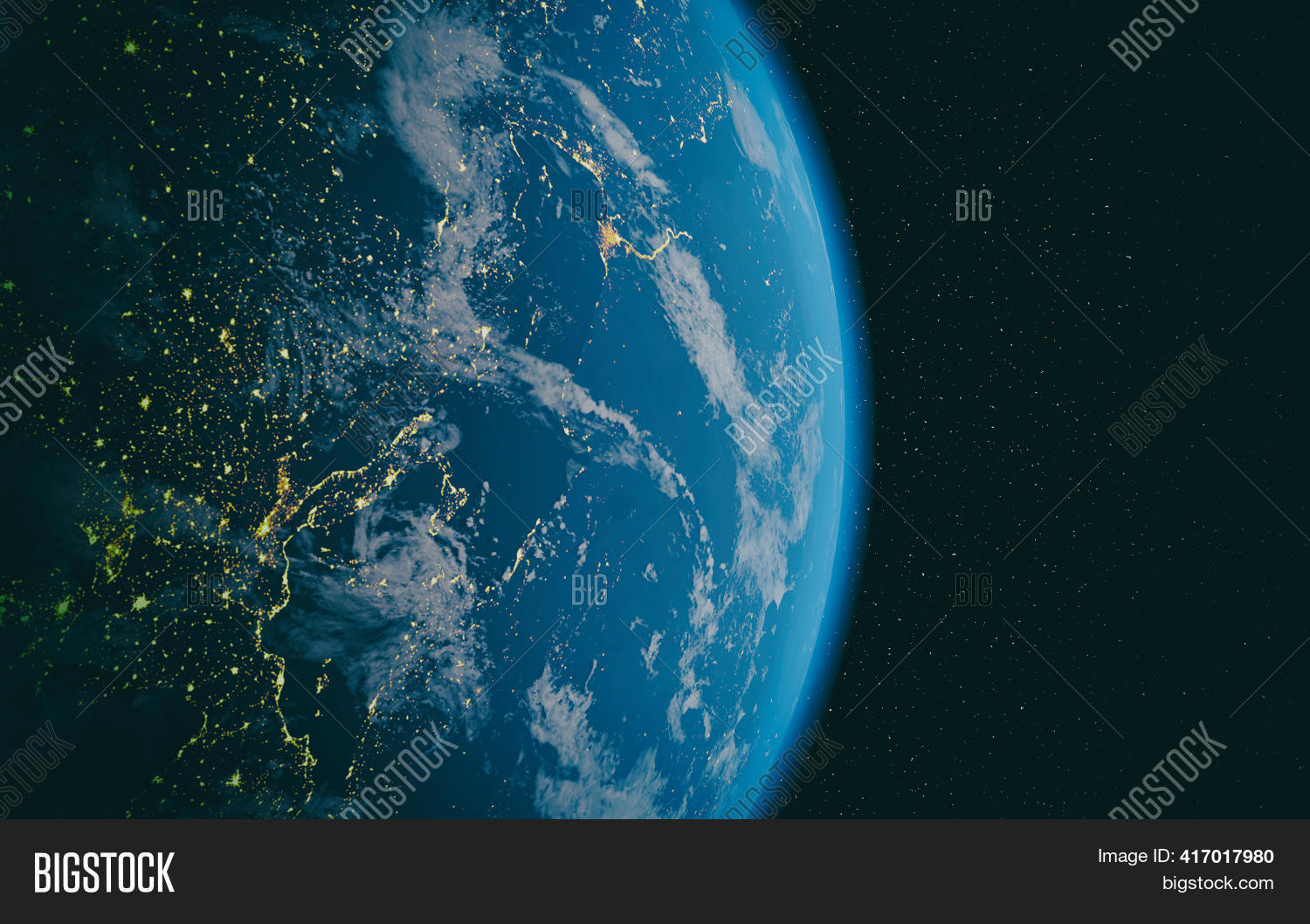 Beautiful Blue Planet Image & Photo (Free Trial) | Bigstock