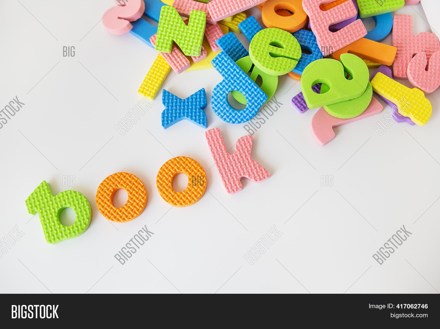 Multicolored Letters. Image & Photo (Free Trial) | Bigstock