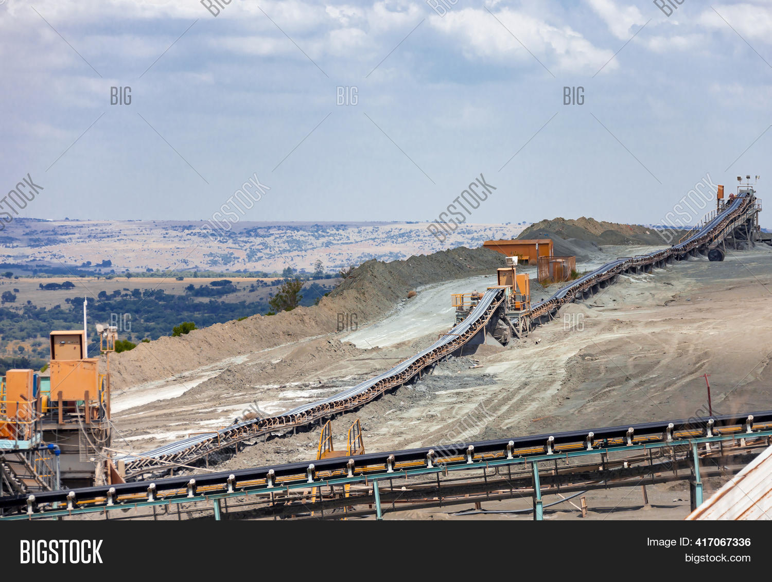 Conveyor Sorting Rock Image & Photo (Free Trial) | Bigstock