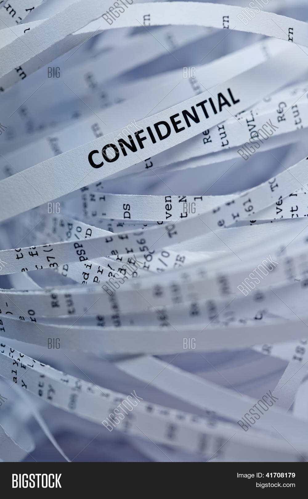 Pile Shredded Paper - Image & Photo (Free Trial) | Bigstock