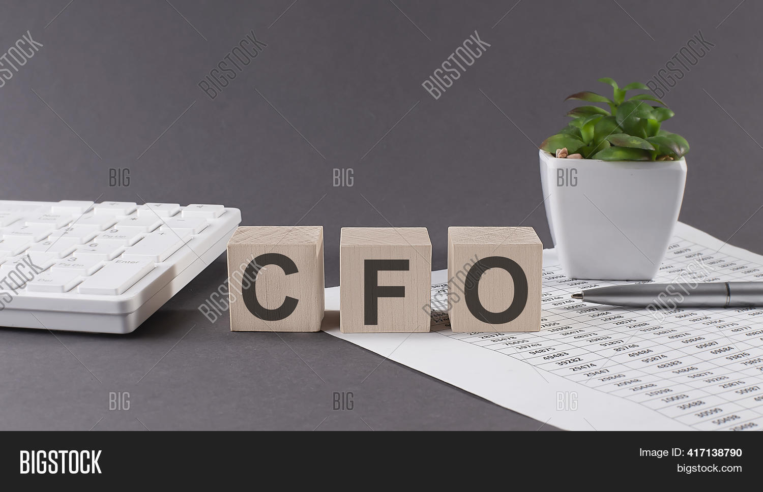 Concept Word Cfo On Image & Photo (Free Trial) | Bigstock