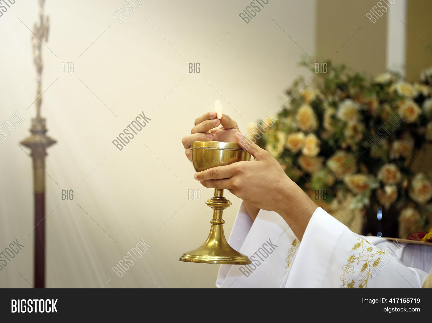 Consecration Bread Image & Photo (Free Trial) | Bigstock