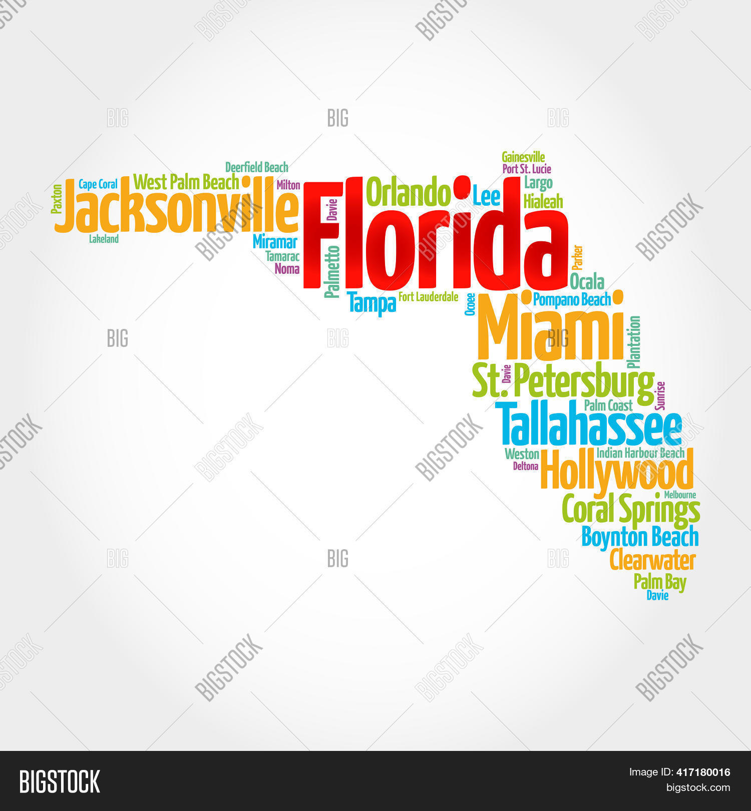 List Cities Florida Image & Photo (Free Trial) | Bigstock