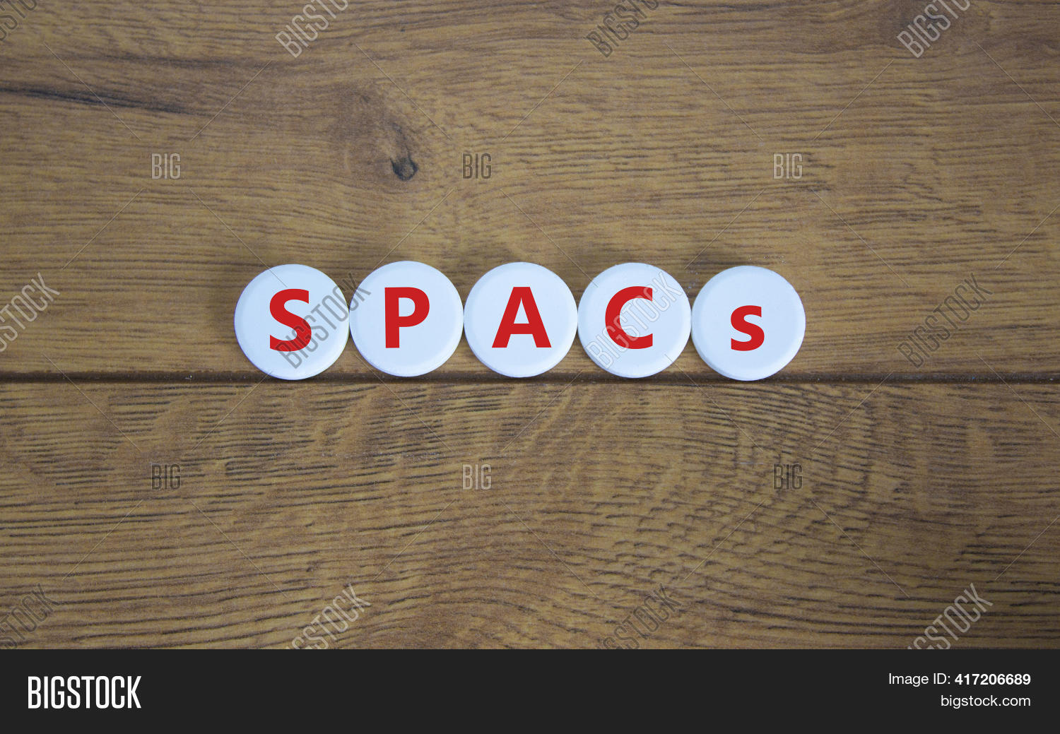 Spacs Symbol. White Image & Photo (Free Trial) | Bigstock