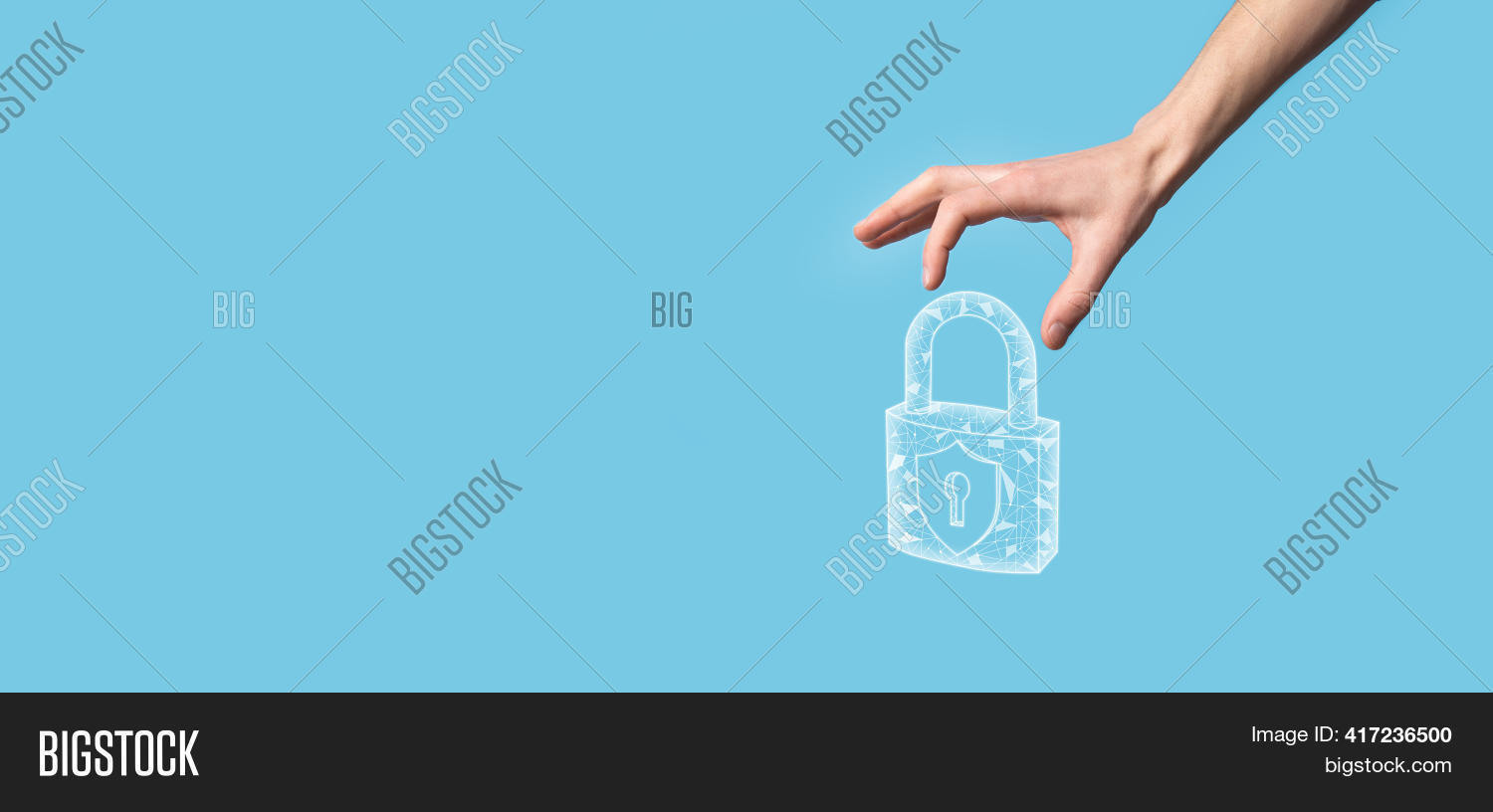 Male Hand Holding Lock Image & Photo (Free Trial) | Bigstock