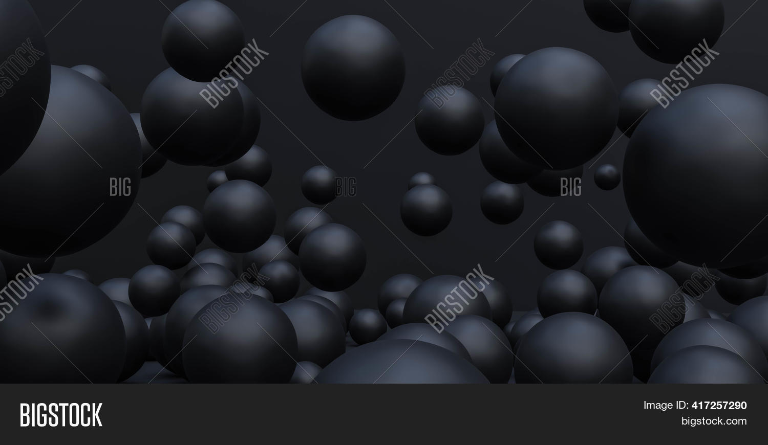 Black Sphere Balls Image & Photo (Free Trial) | Bigstock