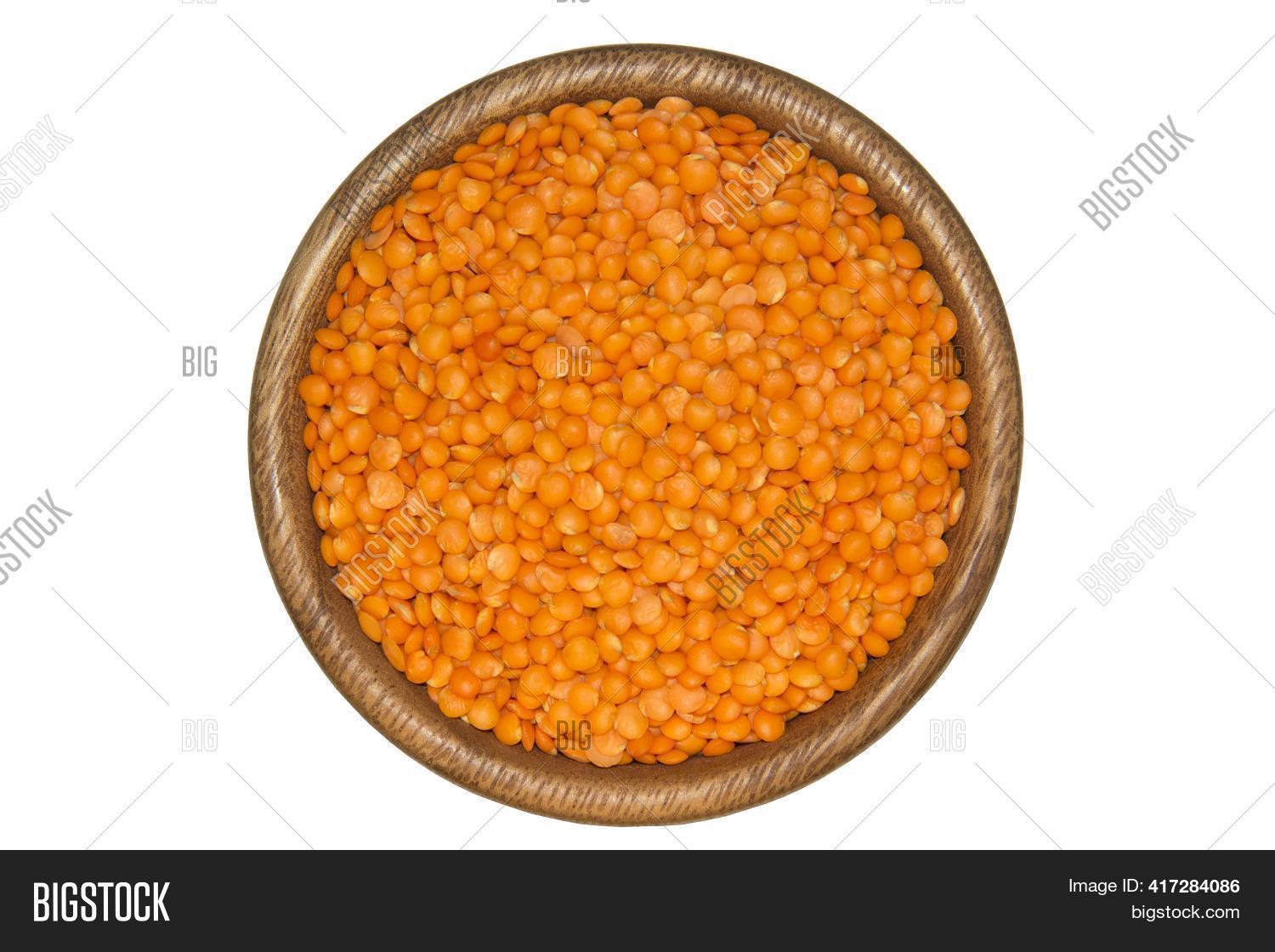 Red Lentils Wooden Cup Image & Photo (Free Trial) | Bigstock