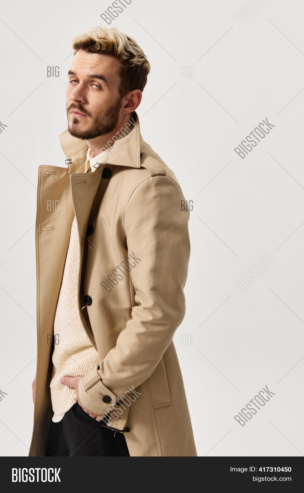 Handsome Men Beige Image & Photo (Free Trial) | Bigstock