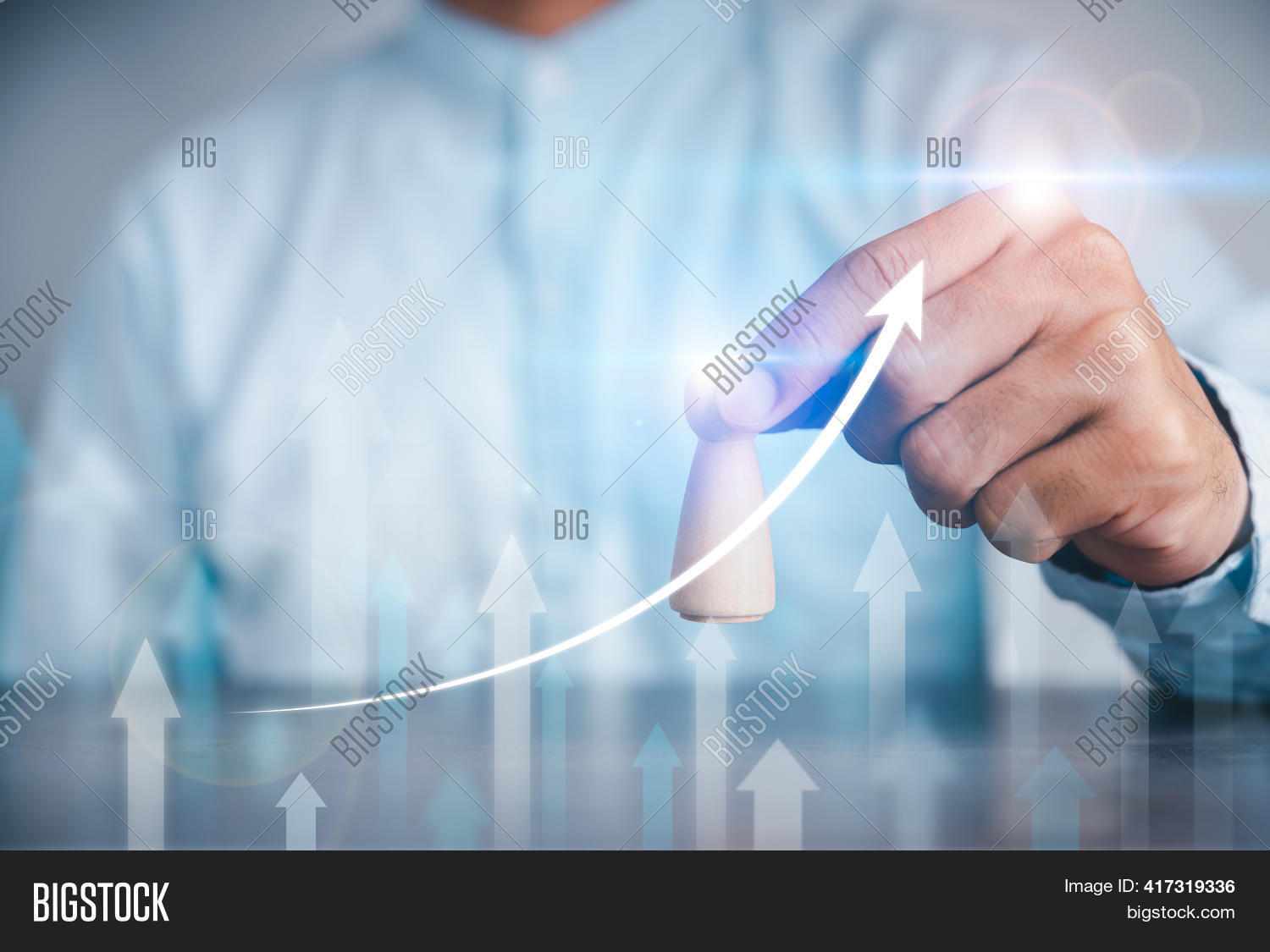 Businessman Graphs How Image & Photo (Free Trial) | Bigstock