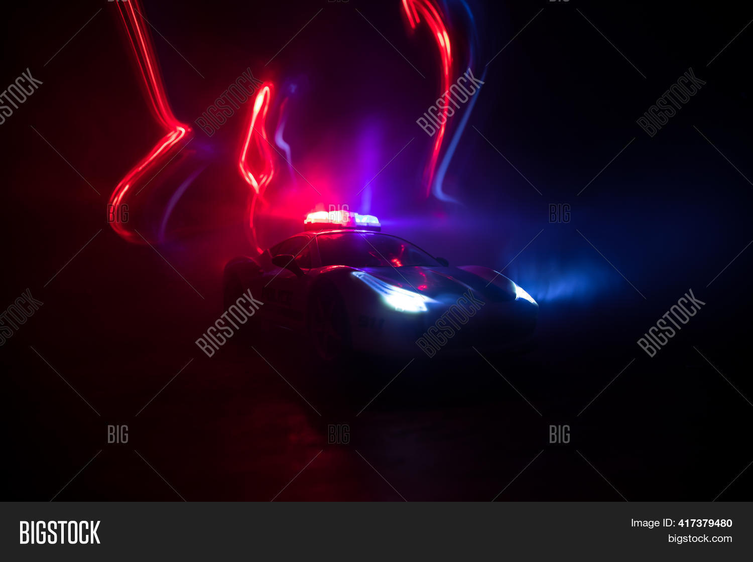 Police Car Chasing Car Image & Photo (Free Trial) | Bigstock