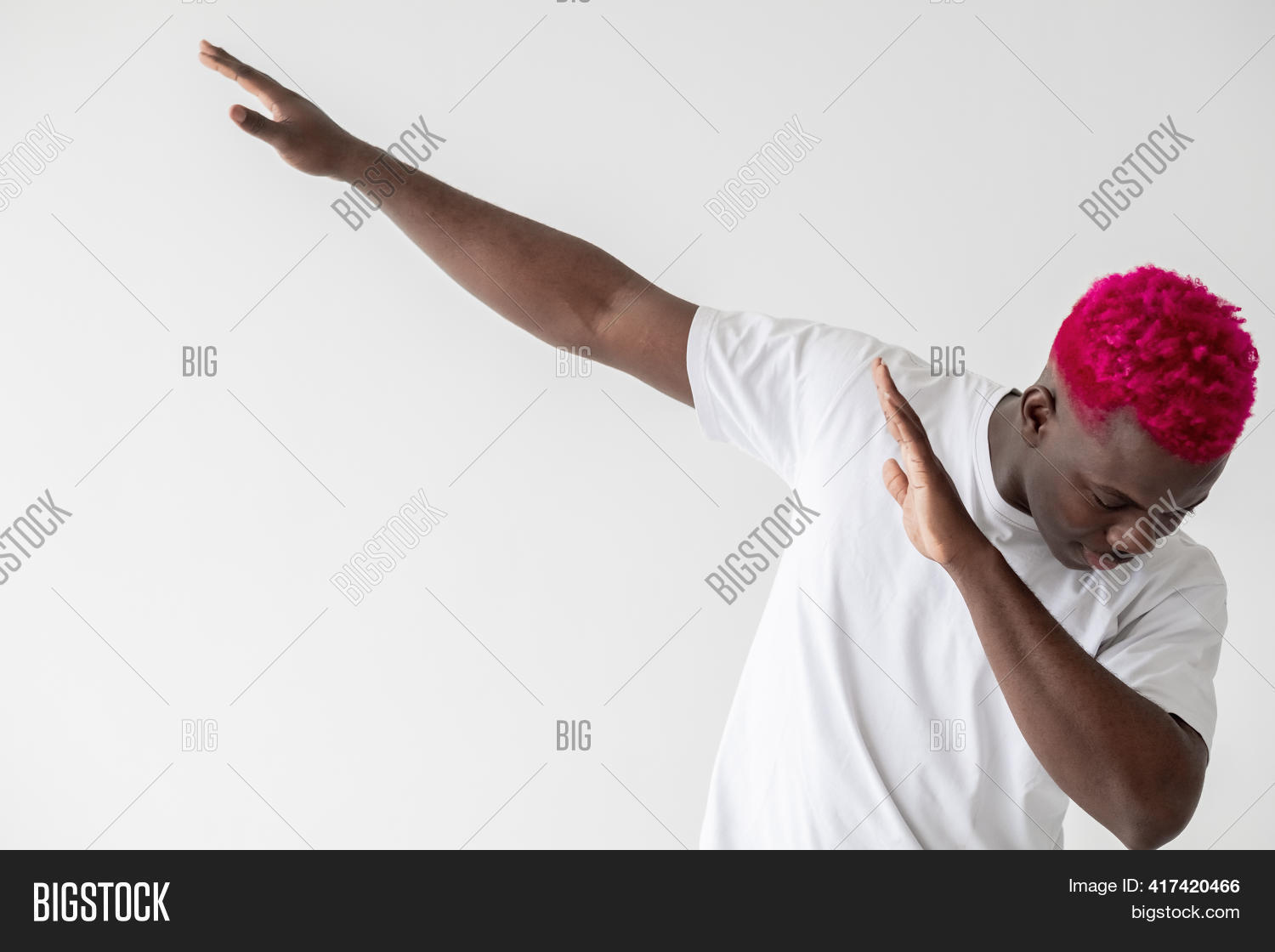 Dancing Black Man. Dab Image & Photo (Free Trial) | Bigstock