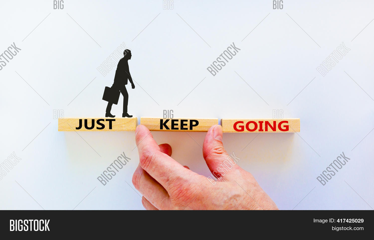 Just Keep Going Symbol Image & Photo (Free Trial) | Bigstock