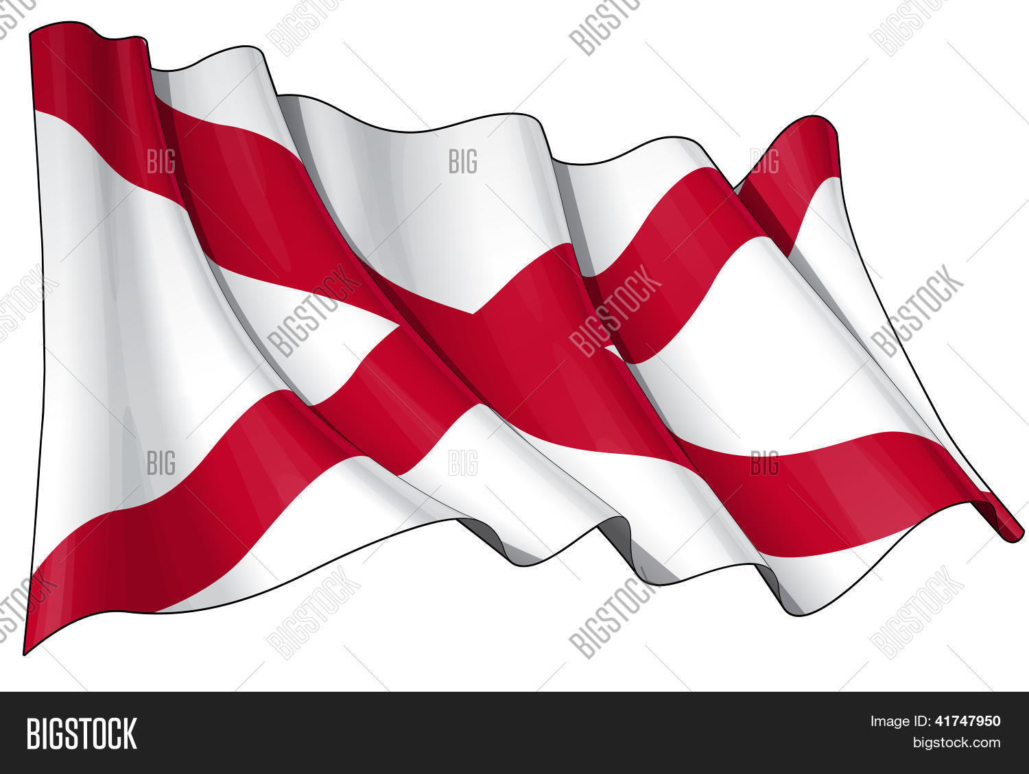 St Patrick's Saltire ( Image & Photo (Free Trial) | Bigstock