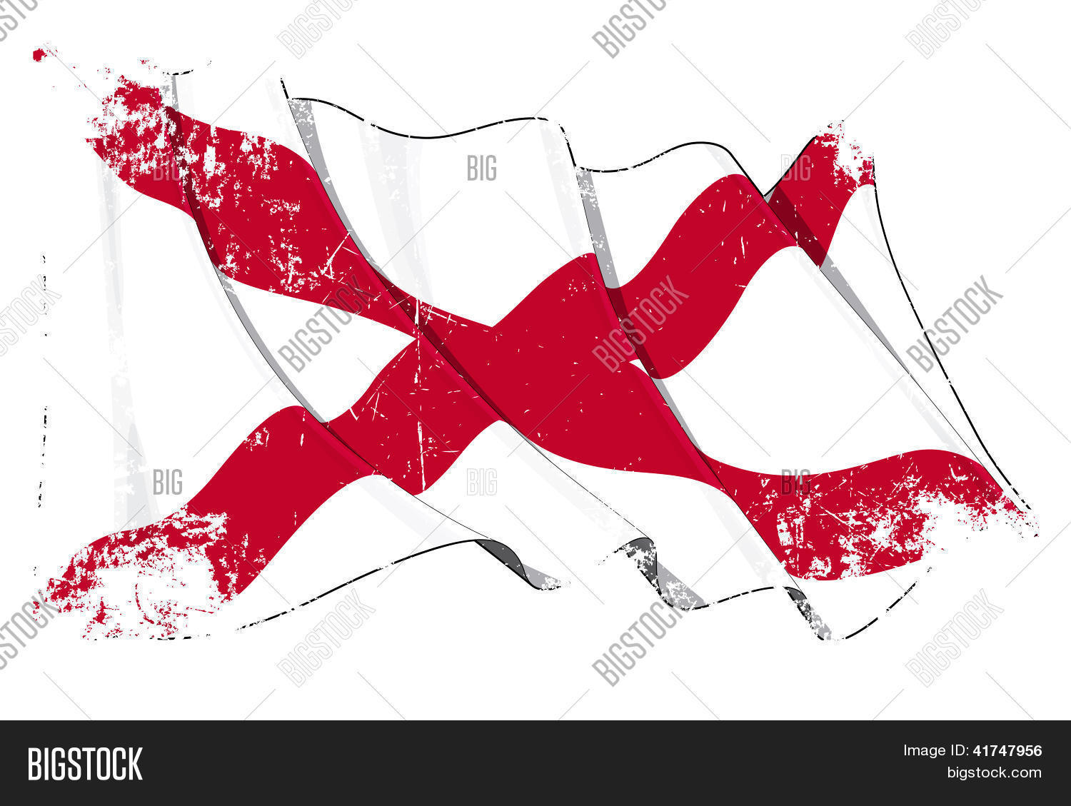 St Patrick's Saltire ( Image & Photo (Free Trial) | Bigstock