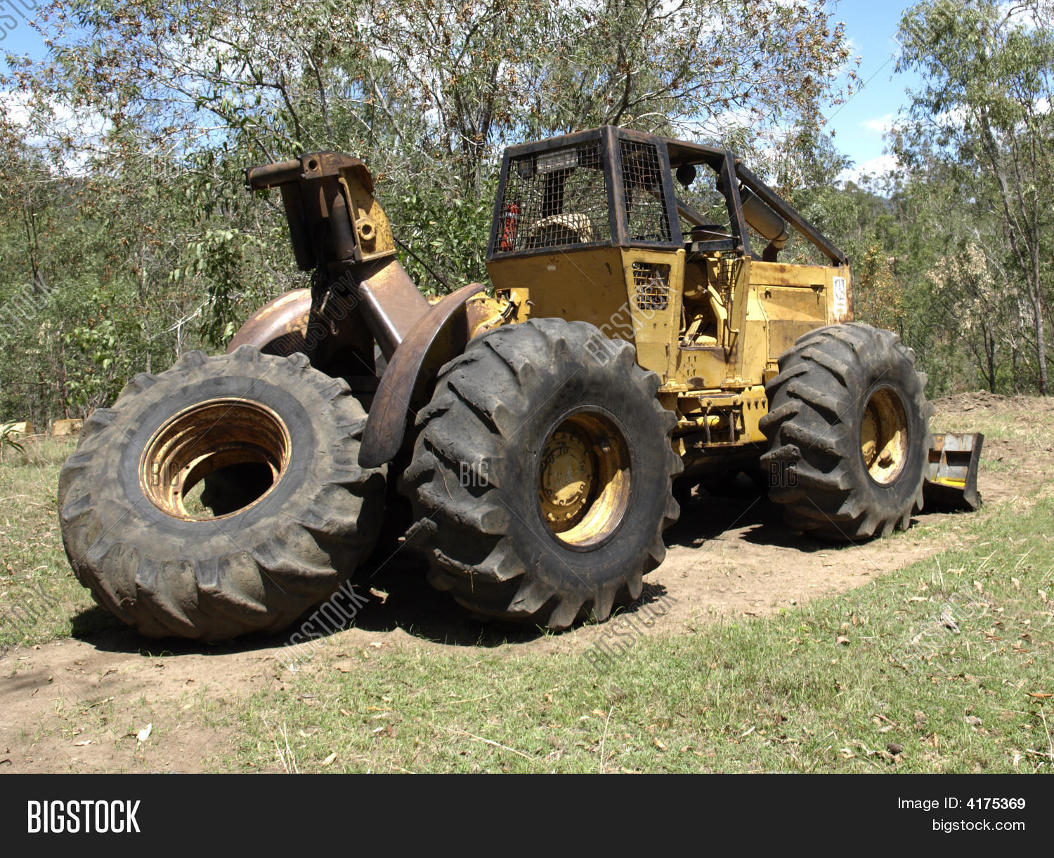 Logging Skidder Image & Photo (Free Trial) | Bigstock