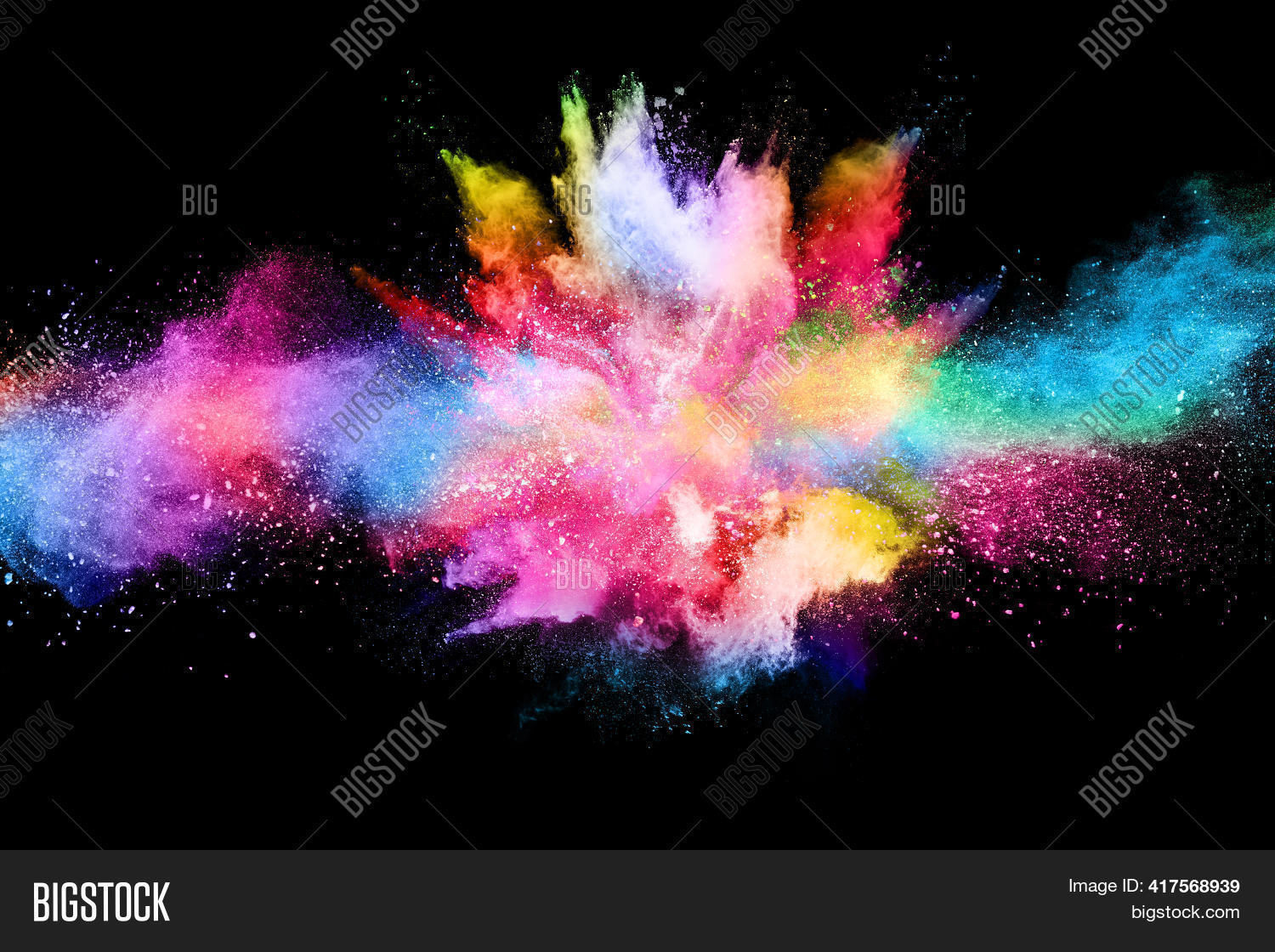 Abstract Colored Dust Image & Photo (Free Trial) | Bigstock
