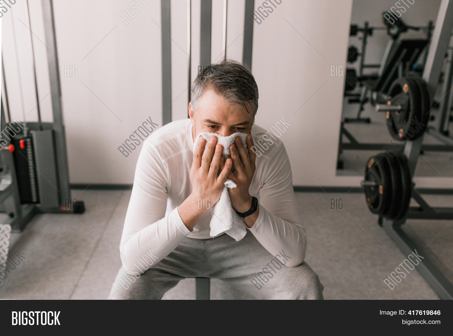 Man Tired After Hard Image & Photo (Free Trial) | Bigstock