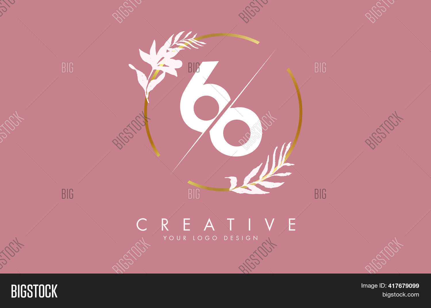 Number 66 6 Logo Vector & Photo (Free Trial) | Bigstock