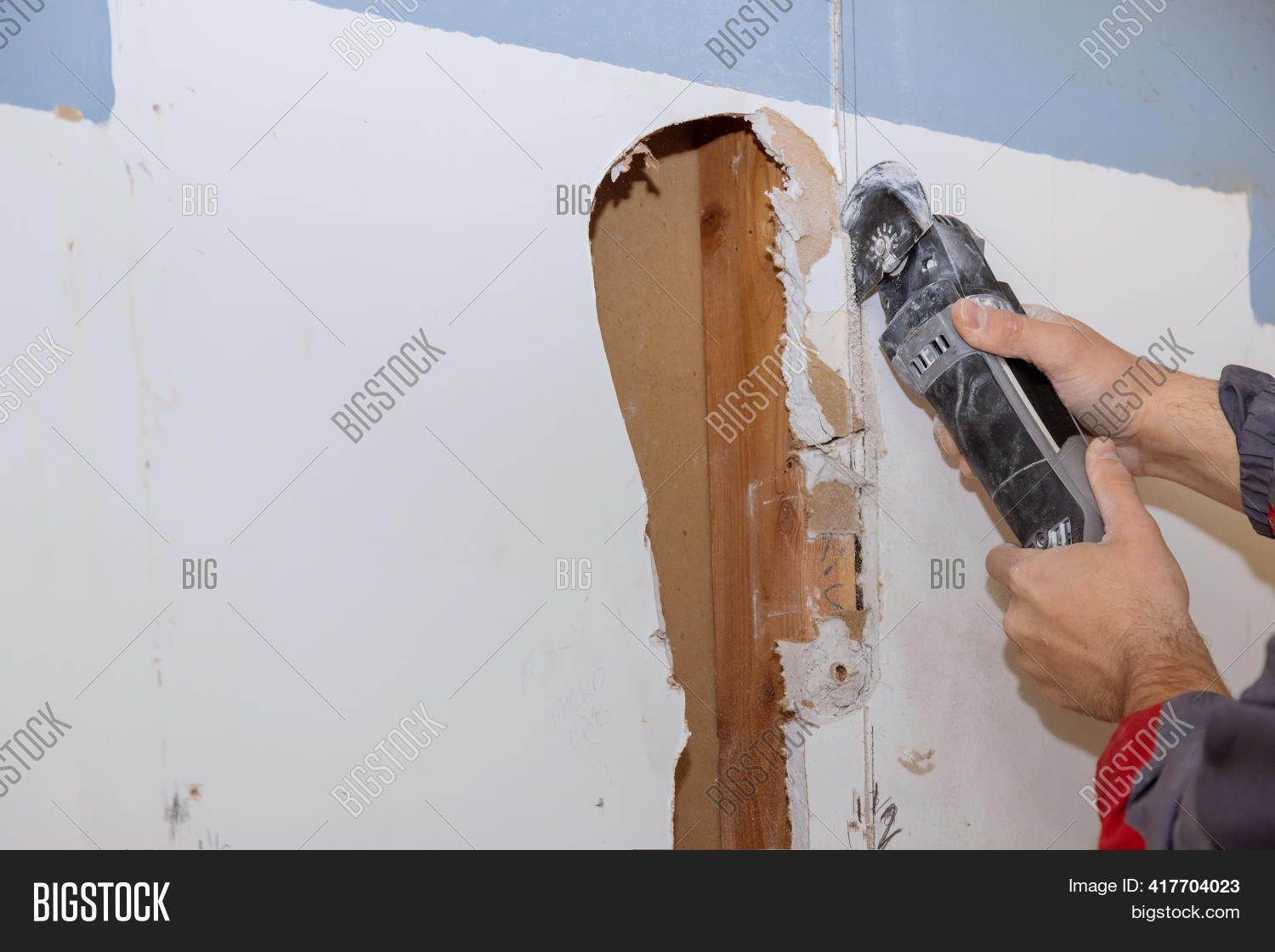 Damaged Plasterboard Image & Photo (Free Trial) | Bigstock