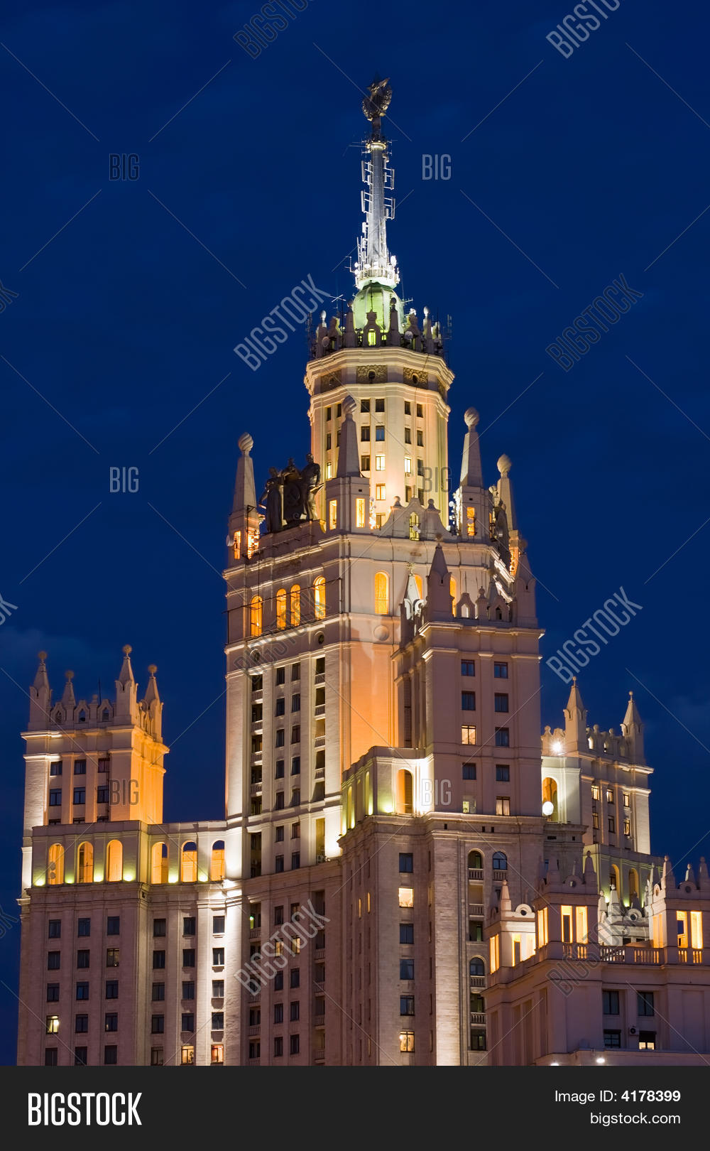 Soviet Skyscraper Image & Photo (Free Trial) | Bigstock