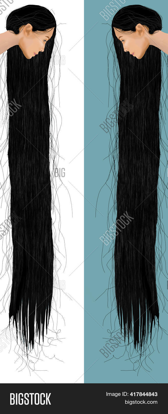 Frizzy Tangled Hair Image & Photo (Free Trial) | Bigstock