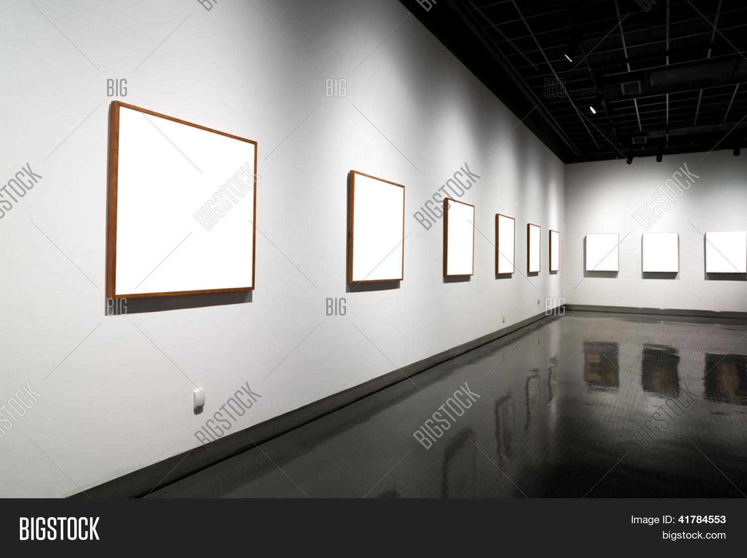 Empty Gallery Art Image & Photo (Free Trial) | Bigstock