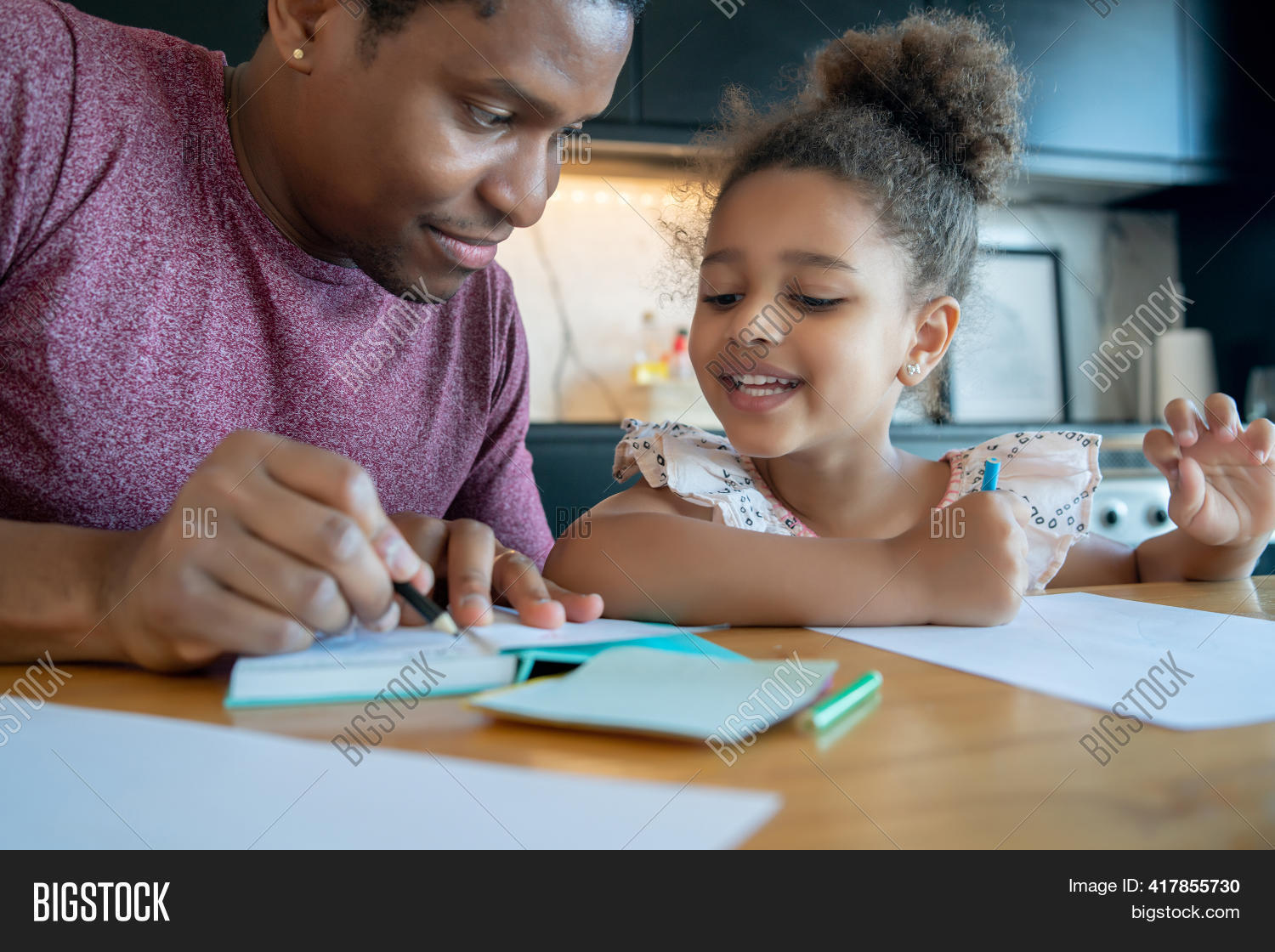 Father Helping His Image & Photo (Free Trial) | Bigstock