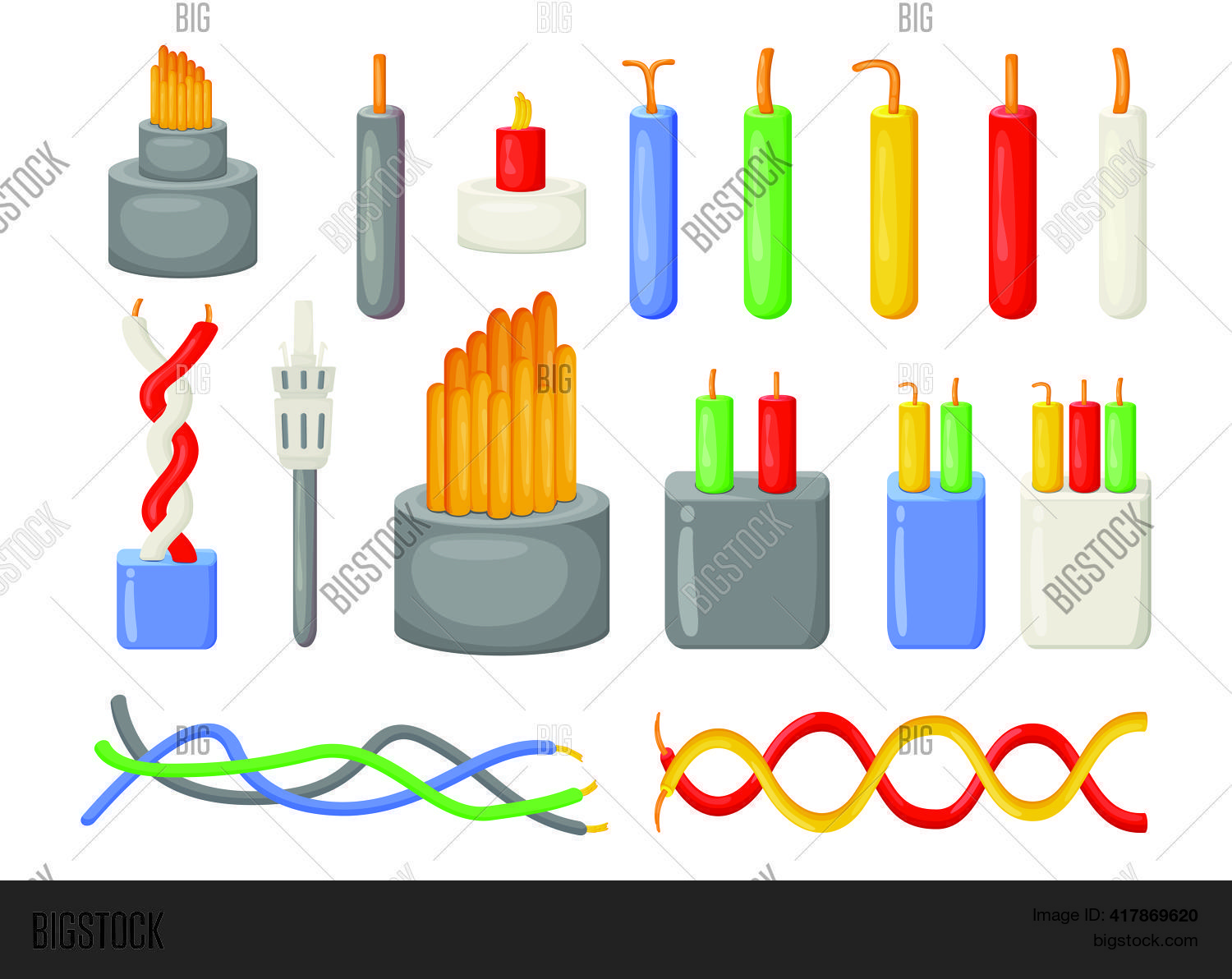 Cartoon Electrical Vector & Photo (Free Trial) | Bigstock