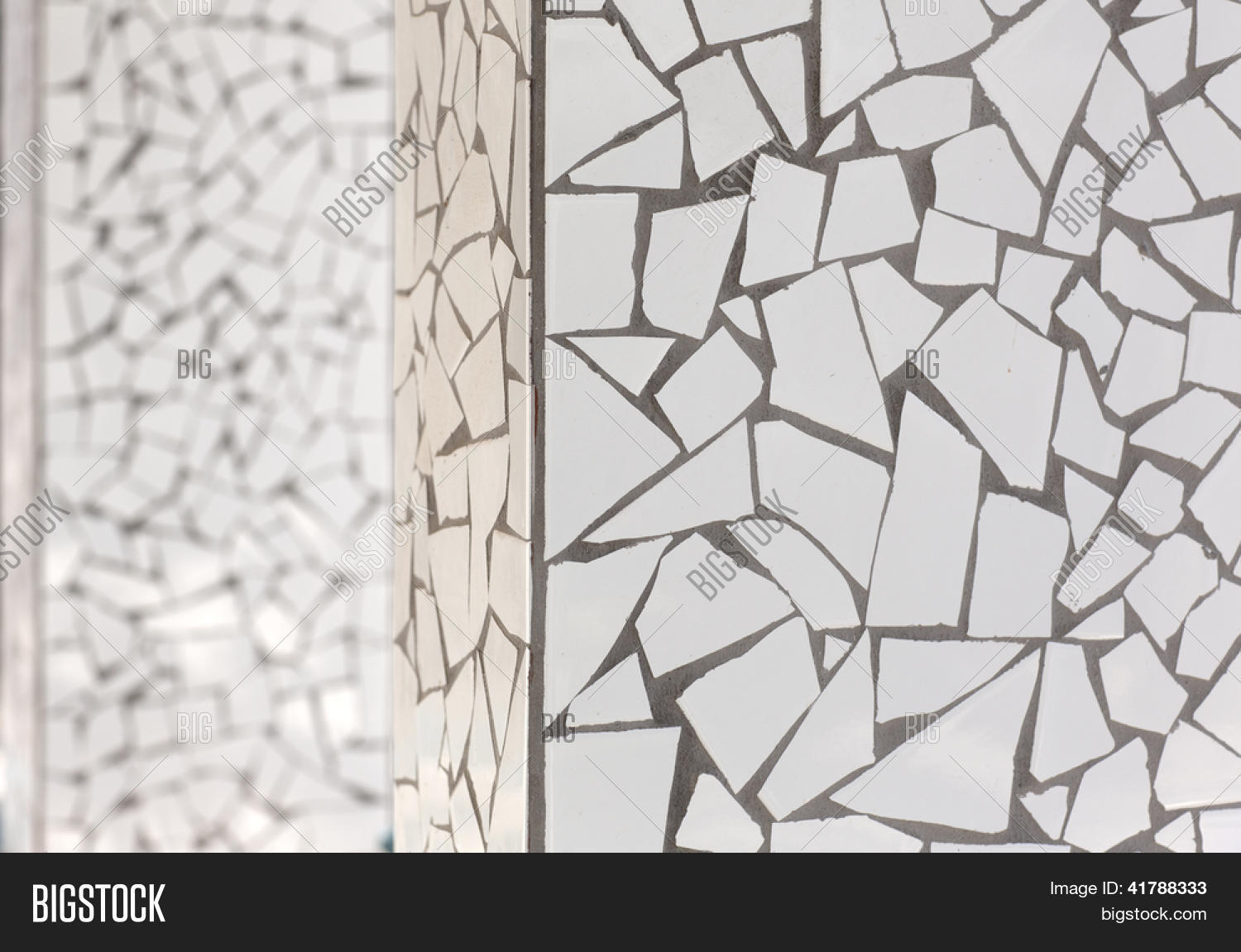 Broken Tiles Mosaic Image & Photo (Free Trial) | Bigstock
