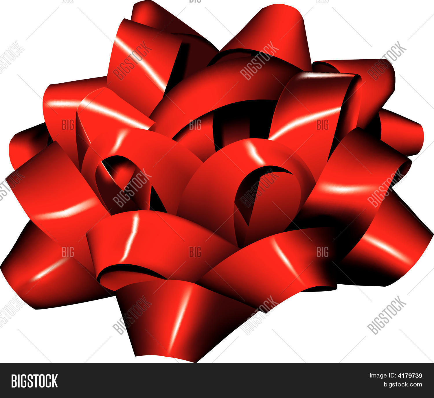 Vector Big Red Bow Vector & Photo (Free Trial) | Bigstock
