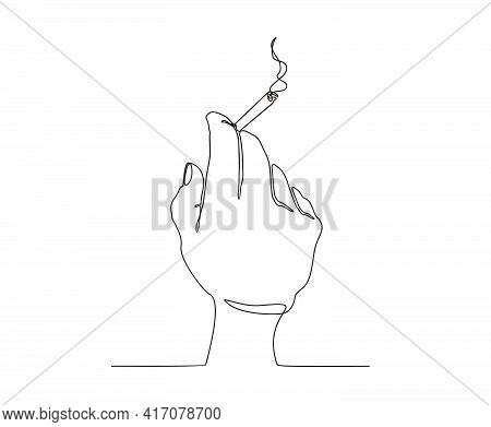 Continuous Line Vector & Photo (Free Trial) | Bigstock