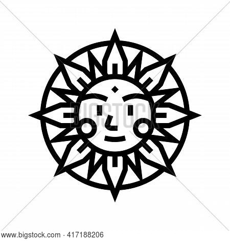 Sun Occult Symbol Vector & Photo (Free Trial) | Bigstock