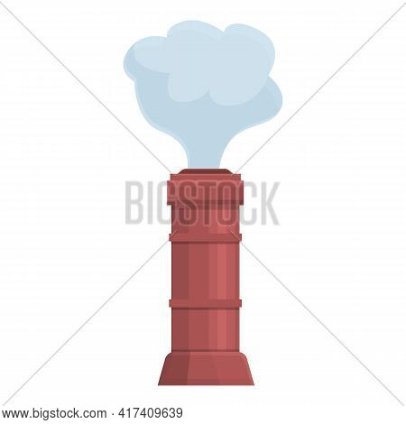 Factory Chimney Icon Vector & Photo (Free Trial) | Bigstock