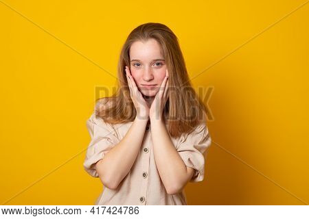 Portrait Beautiful Shy Image & Photo (Free Trial) | Bigstock