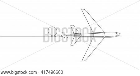Flying Plane.airplane Vector & Photo (Free Trial) | Bigstock