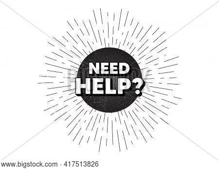 Need Help Symbol. Vector & Photo (Free Trial) | Bigstock