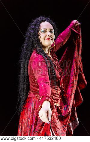 Gypsy Woman Barefoot Image & Photo (Free Trial) | Bigstock