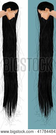 Frizzy Tangled Hair Image & Photo (Free Trial) | Bigstock