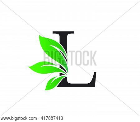 Letter L Logo Green Vector & Photo (Free Trial) | Bigstock