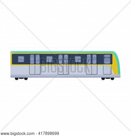 Subway Train Cartoon Vector & Photo (Free Trial) | Bigstock