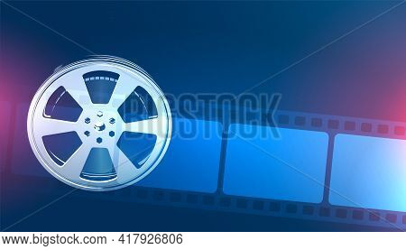 Movie Roll Film Strip Vector & Photo (Free Trial) | Bigstock