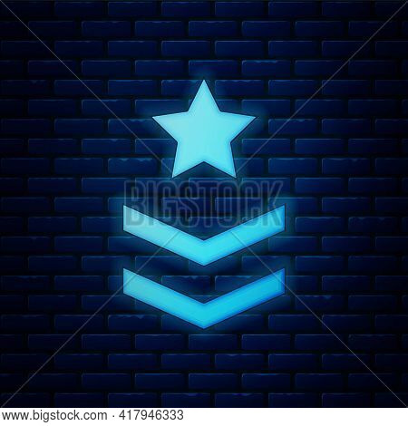 Glowing Neon Military Vector & Photo (Free Trial) | Bigstock
