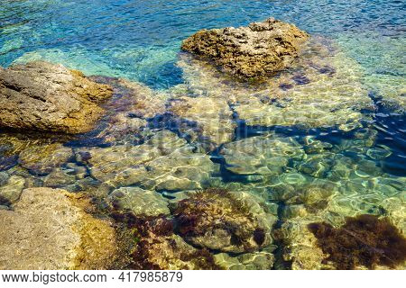 Wet Rock Above Images, Illustrations & Vectors (Free) - Bigstock