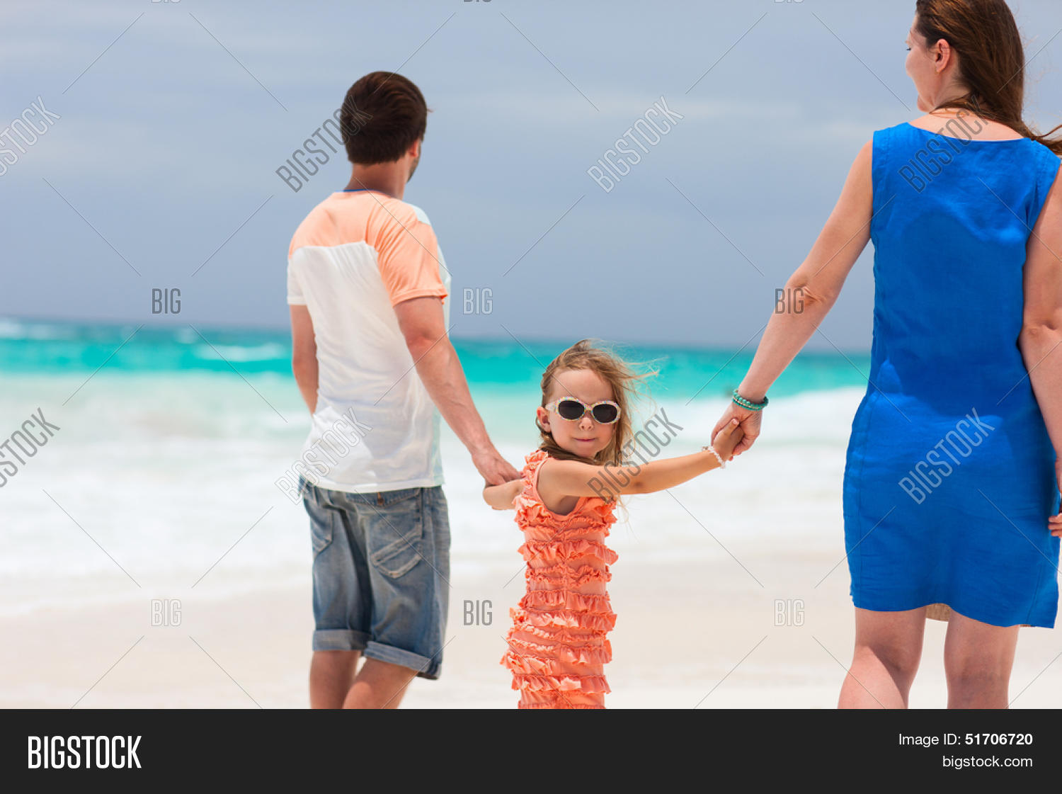 Back View Family On Image & Photo (Free Trial) | Bigstock