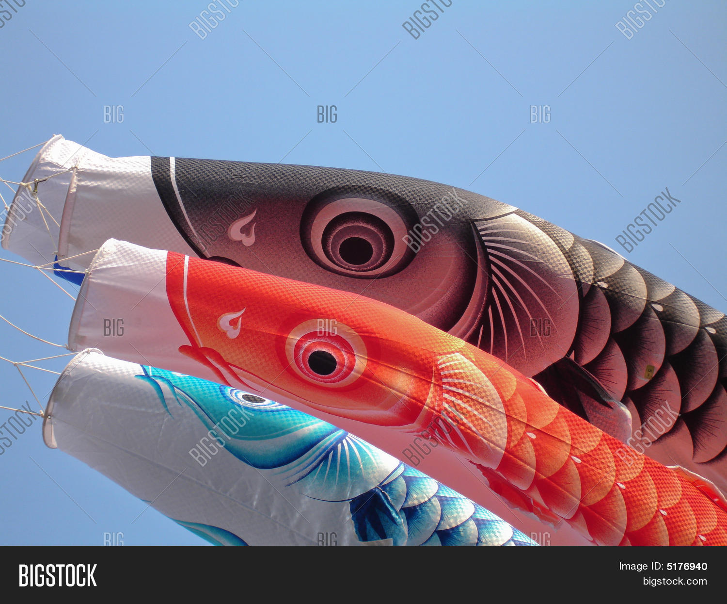 Koi-nobori, Fish Flags Image & Photo (Free Trial) | Bigstock
