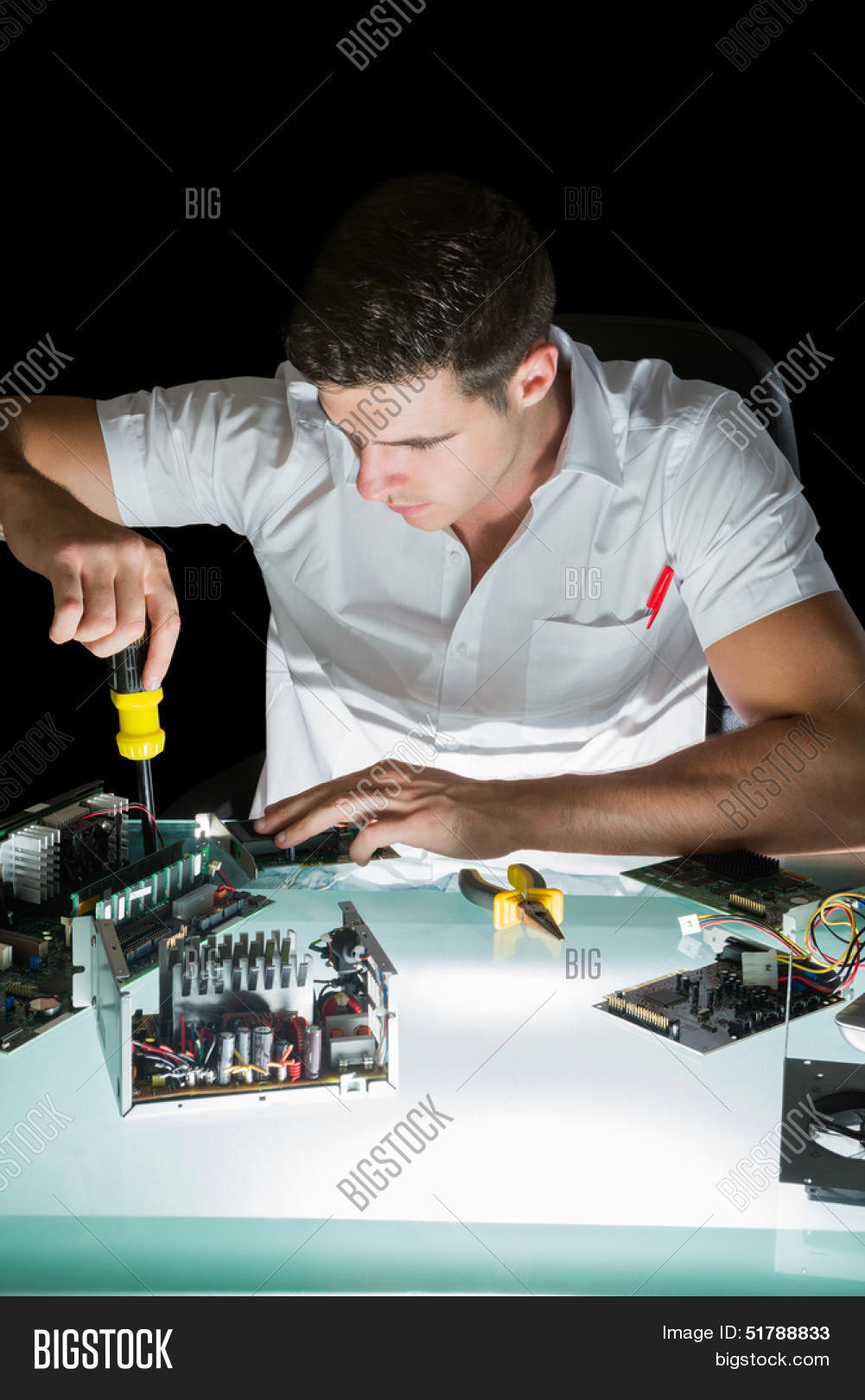 Handsome Computer Image & Photo (Free Trial) | Bigstock