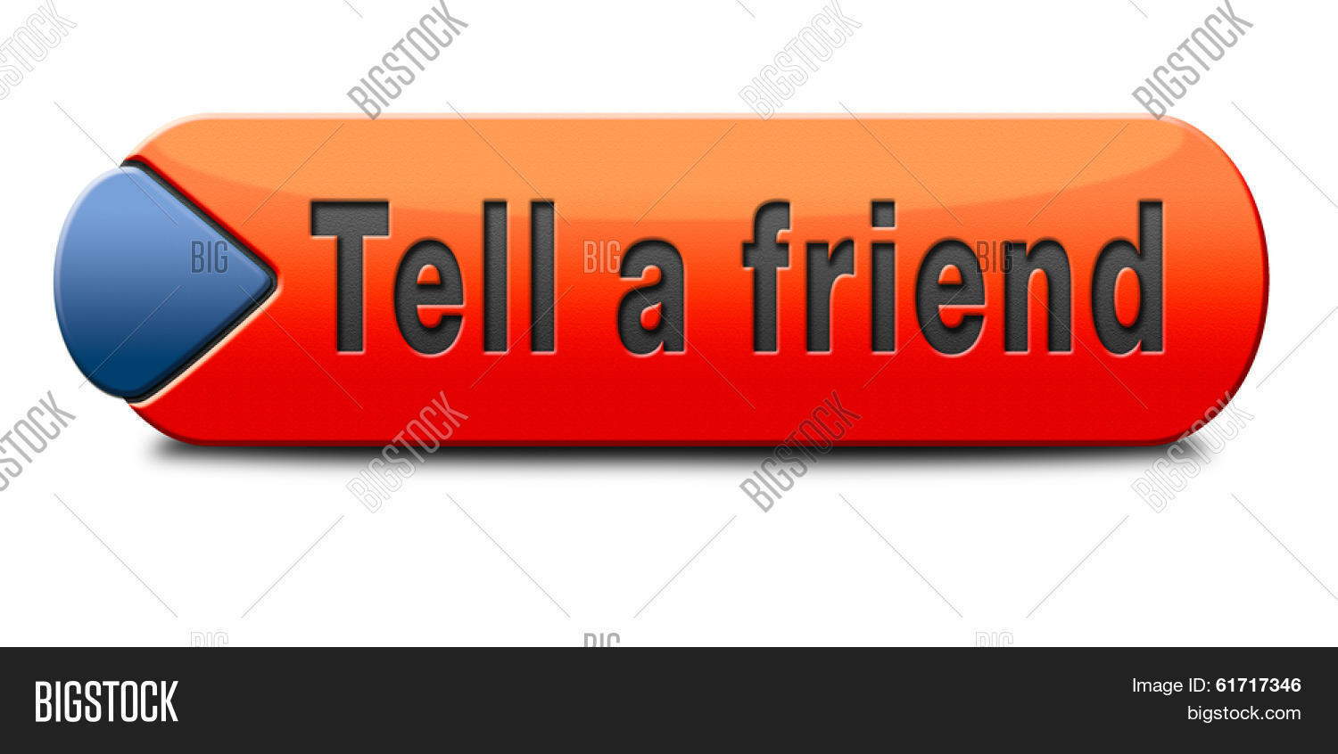 Tell Friend Share This Image & Photo (Free Trial) | Bigstock