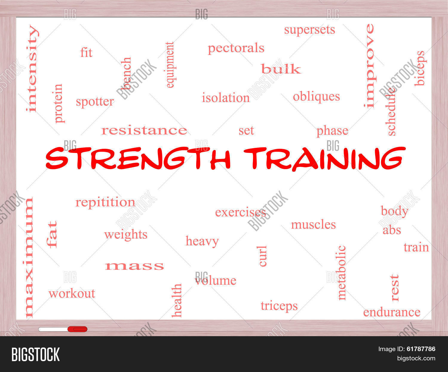 Strength Training Word Image & Photo (Free Trial) | Bigstock